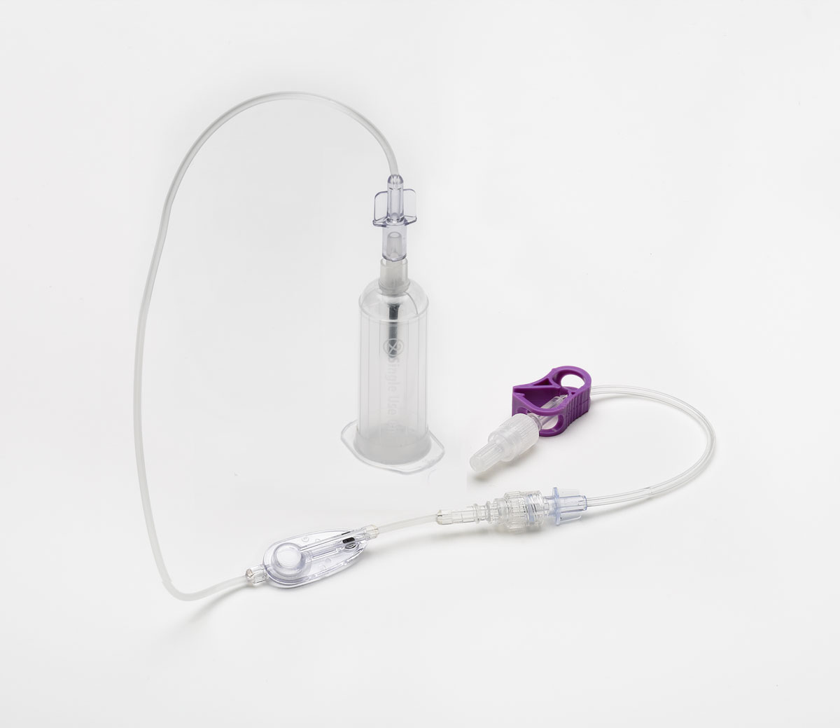 A Kurin Jet blood culture collection set for BD collection from a fresh ...